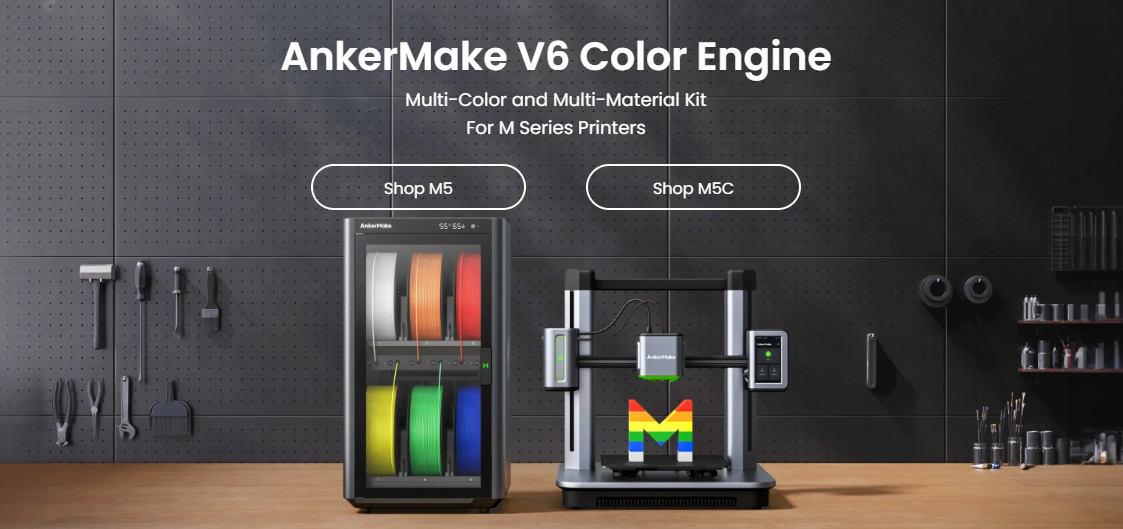 6 Hotend 3D printer AnkerMake V6 Color Engine(アンカーメイクの新型マルチカラープリンタ) | 大阪のモノづくり職人の日常