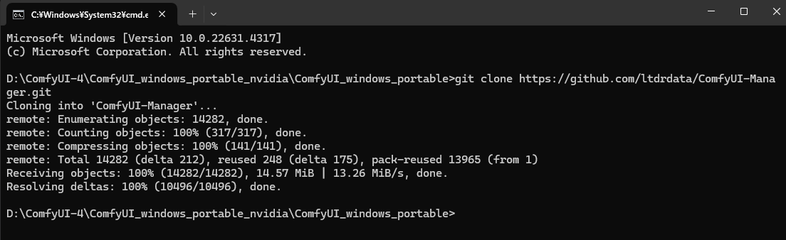 ComfyUI (IMPORT FAILED) ReActor Node for ComfyUIComfyUI メモ | 大阪のモノづくり職人の日常
