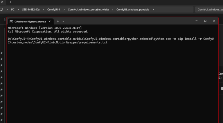 ComfyUI (IMPORT FAILED) ReActor Node for ComfyUIComfyUI メモ | 大阪のモノづくり職人の日常